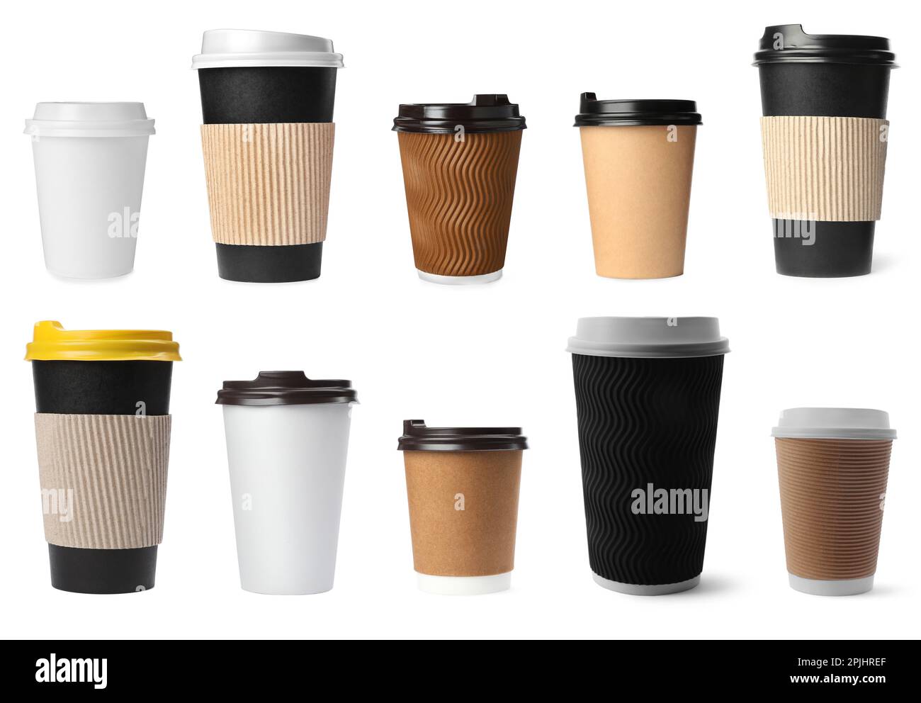 Coffee plastic lids Cut Out Stock Images & Pictures - Alamy