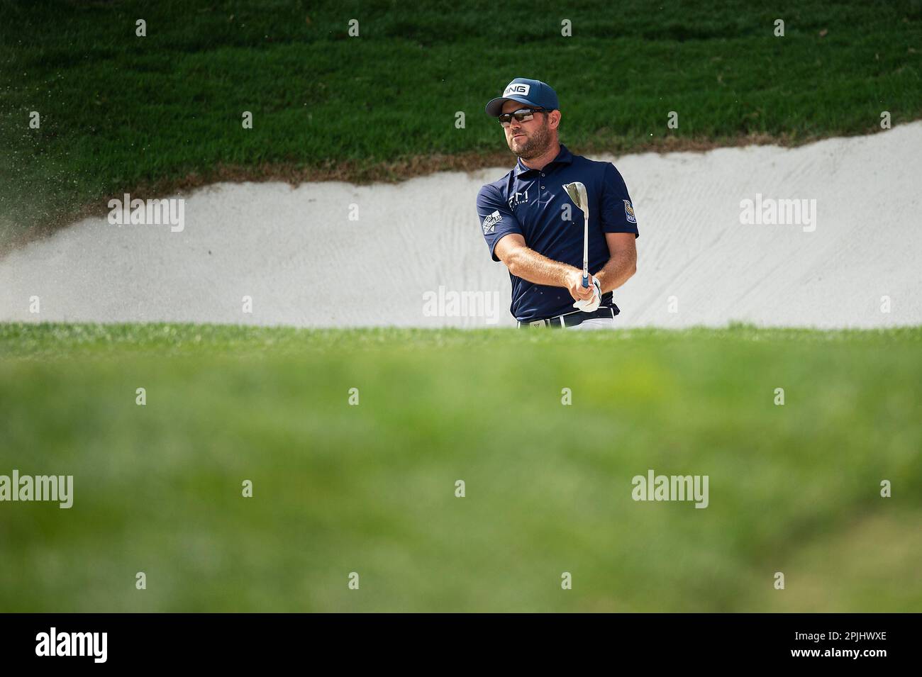 April 02, 2023: Corey Conners in action final round at the Valero Texas ...