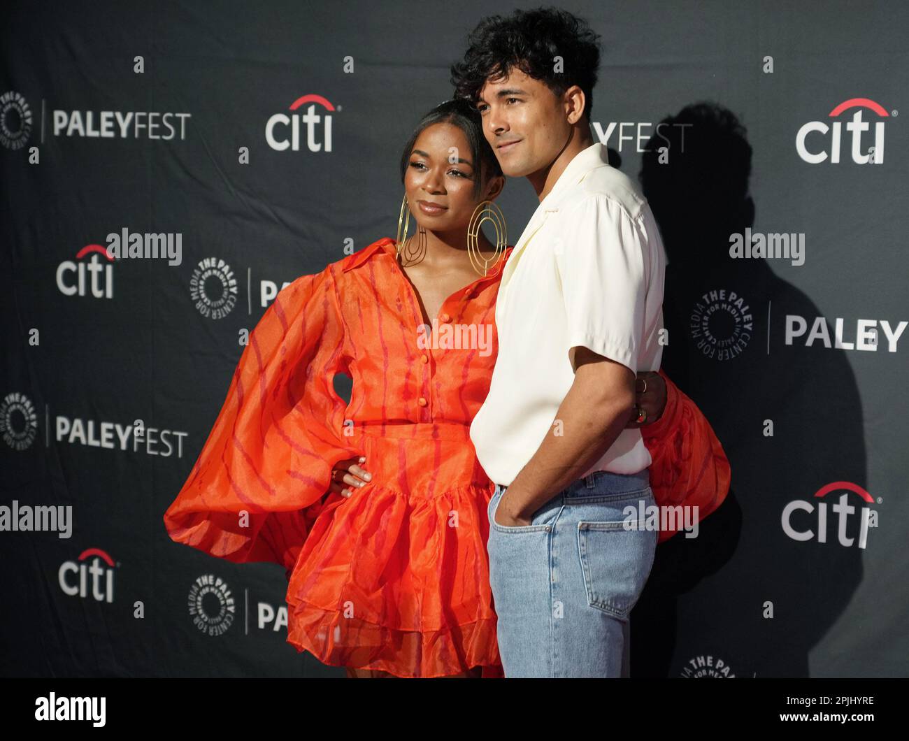 Los Angeles, USA. 02nd Apr, 2023. (L-R) Alexis Floyd and Niko Terho ...