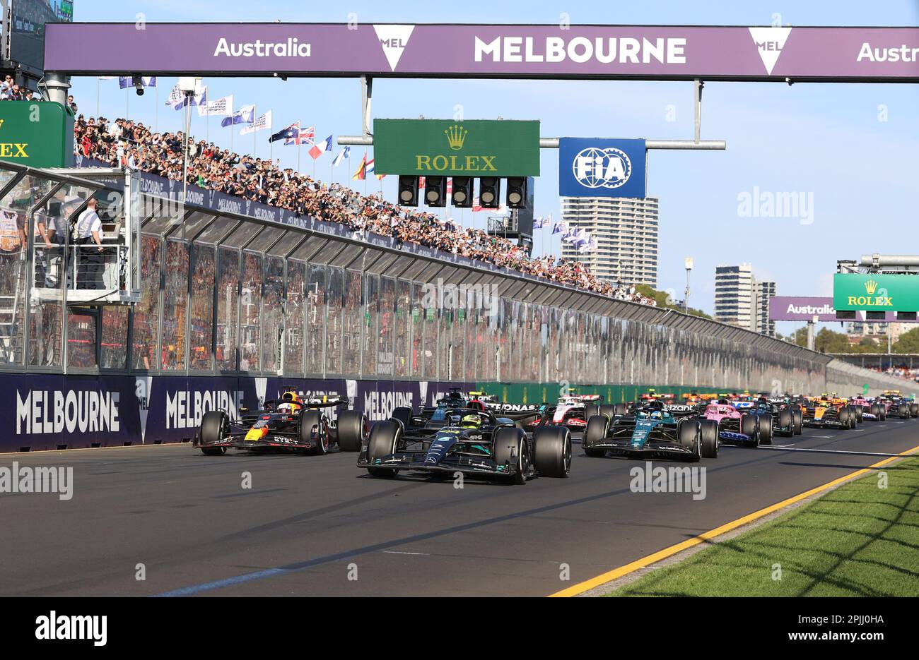 2023 australian gp start hi-res stock photography and images - Alamy