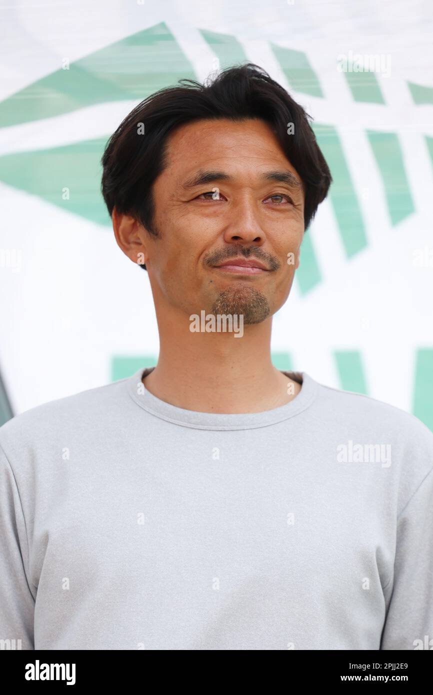 Sagamihara Gion Stadium, Kanagawa, Japan. 2nd Apr, 2023. Kazuyuki Toda (SC Sagamihara), APRIL 2 ...