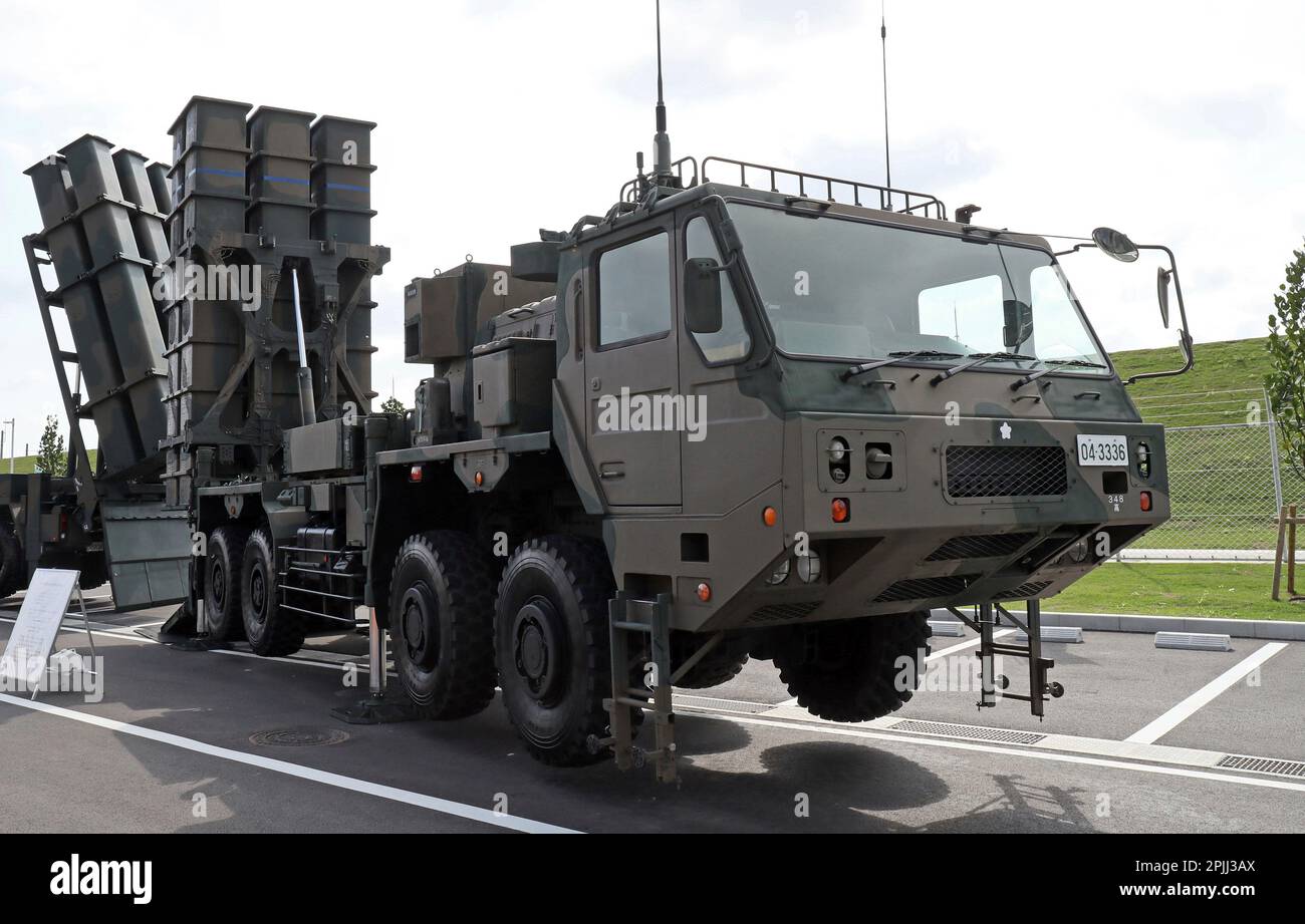 Type 03 Medium-Range Surface-to-Air Missile which is deployed is ...