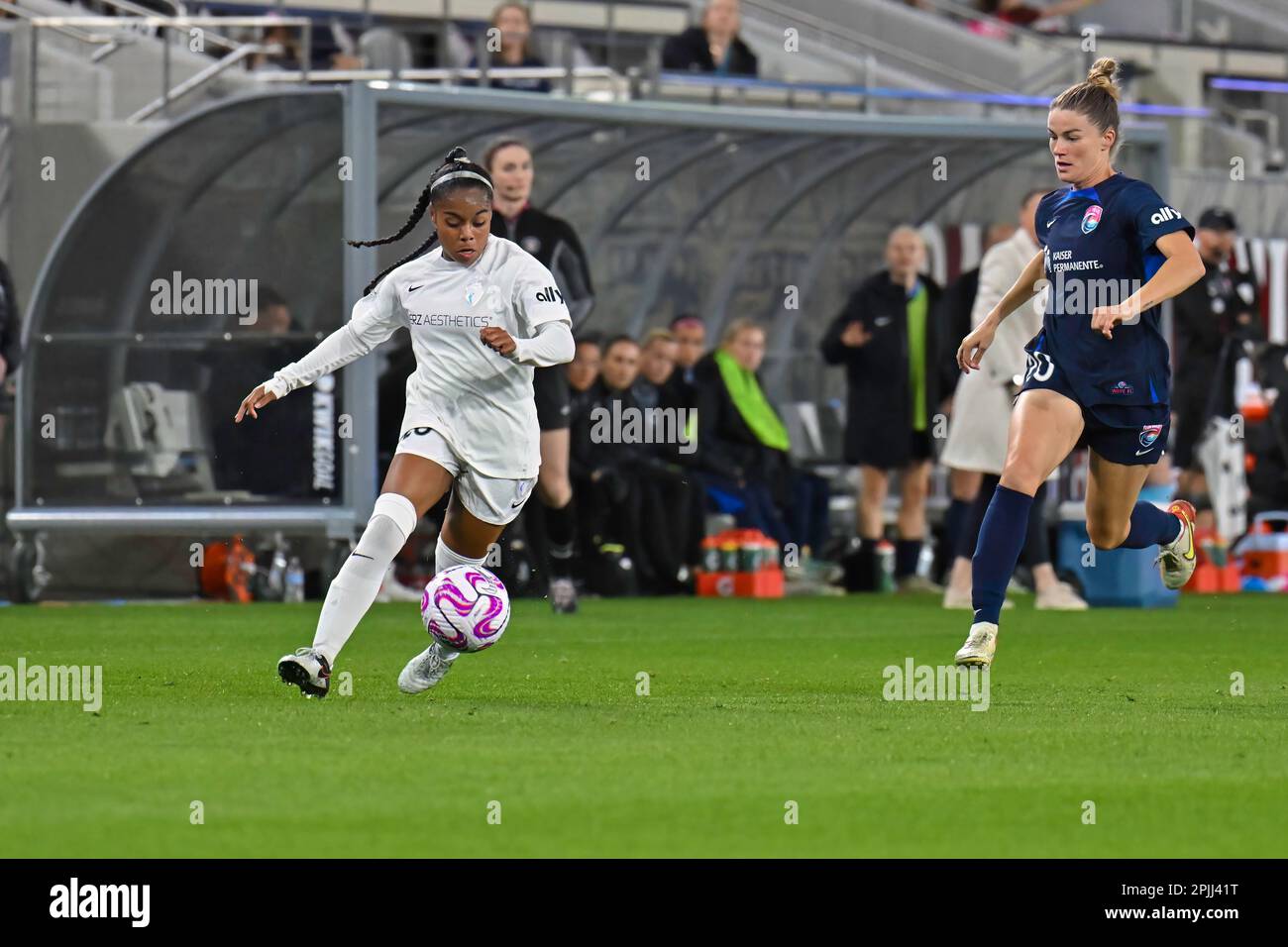 April 01, 2023: North Carolina Courage defender Kiki Pickett (23 ...