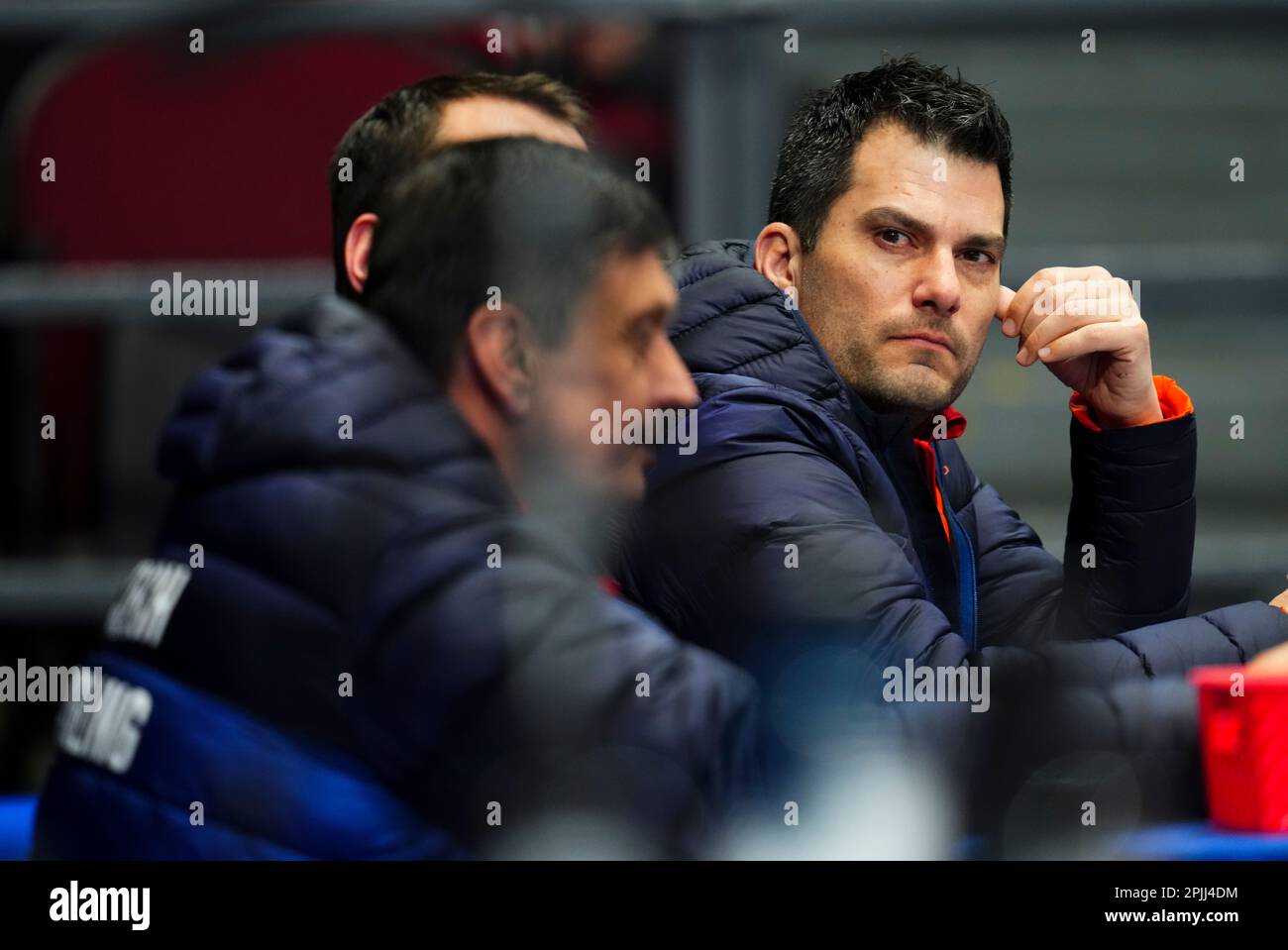 Ottawa, Canada. 01st Apr, 2023. Czech Republic coach Craig Savill looks ...