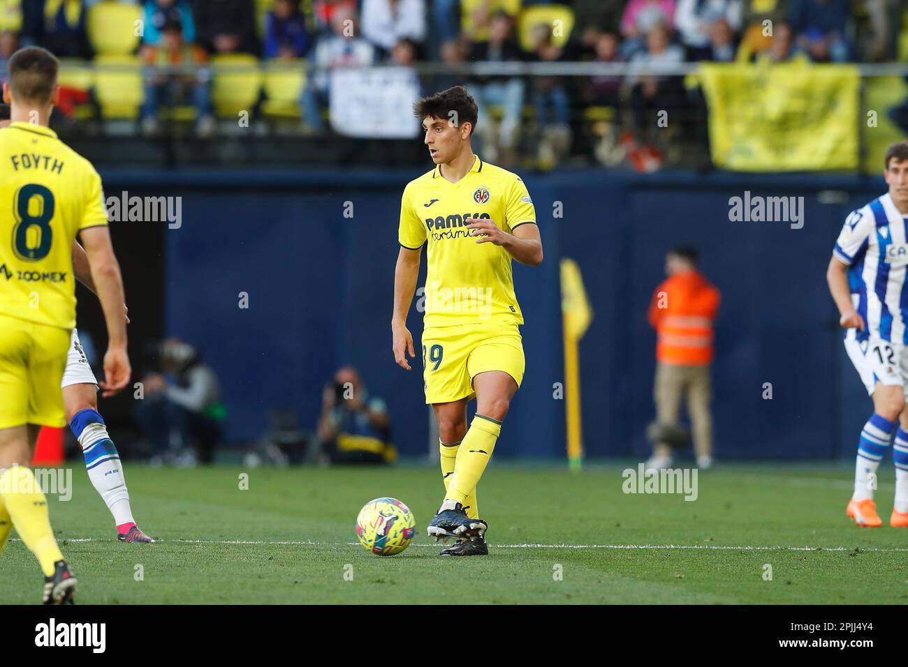 Vila-Real, Spain. 2nd Apr, 2023. Ramon Terrats (Villarreal) Football/Soccer : Spanish "La Liga ...