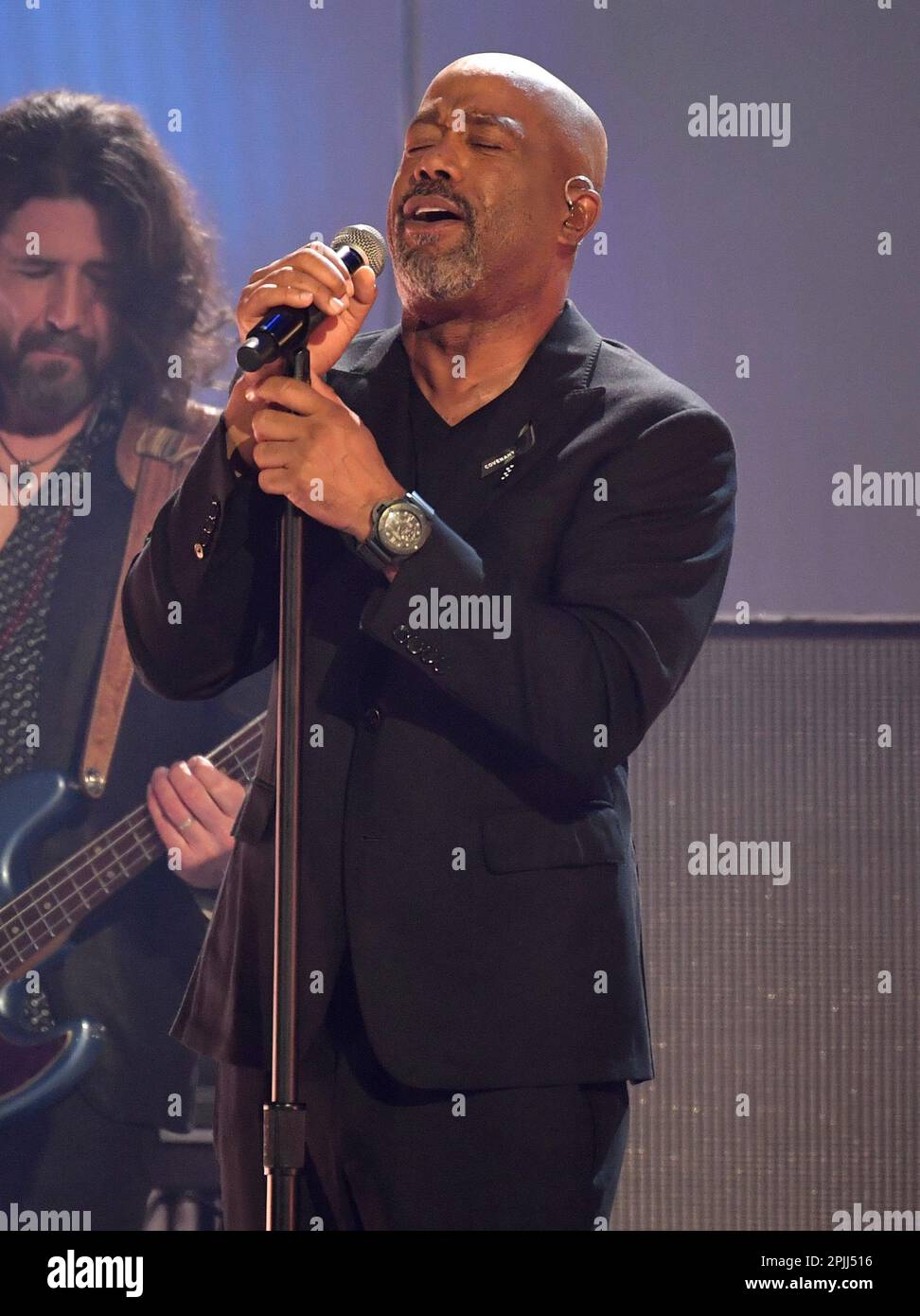 Darius Rucker performs at the CMT Music Awards on Sunday, April 2, 2023 ...