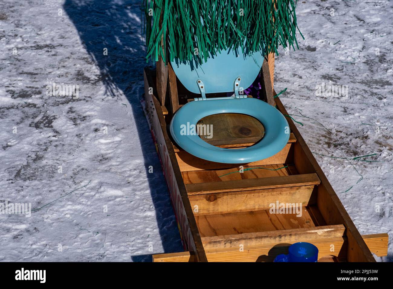 Winter celebration in Stanley, Idaho Stock Photo - Alamy