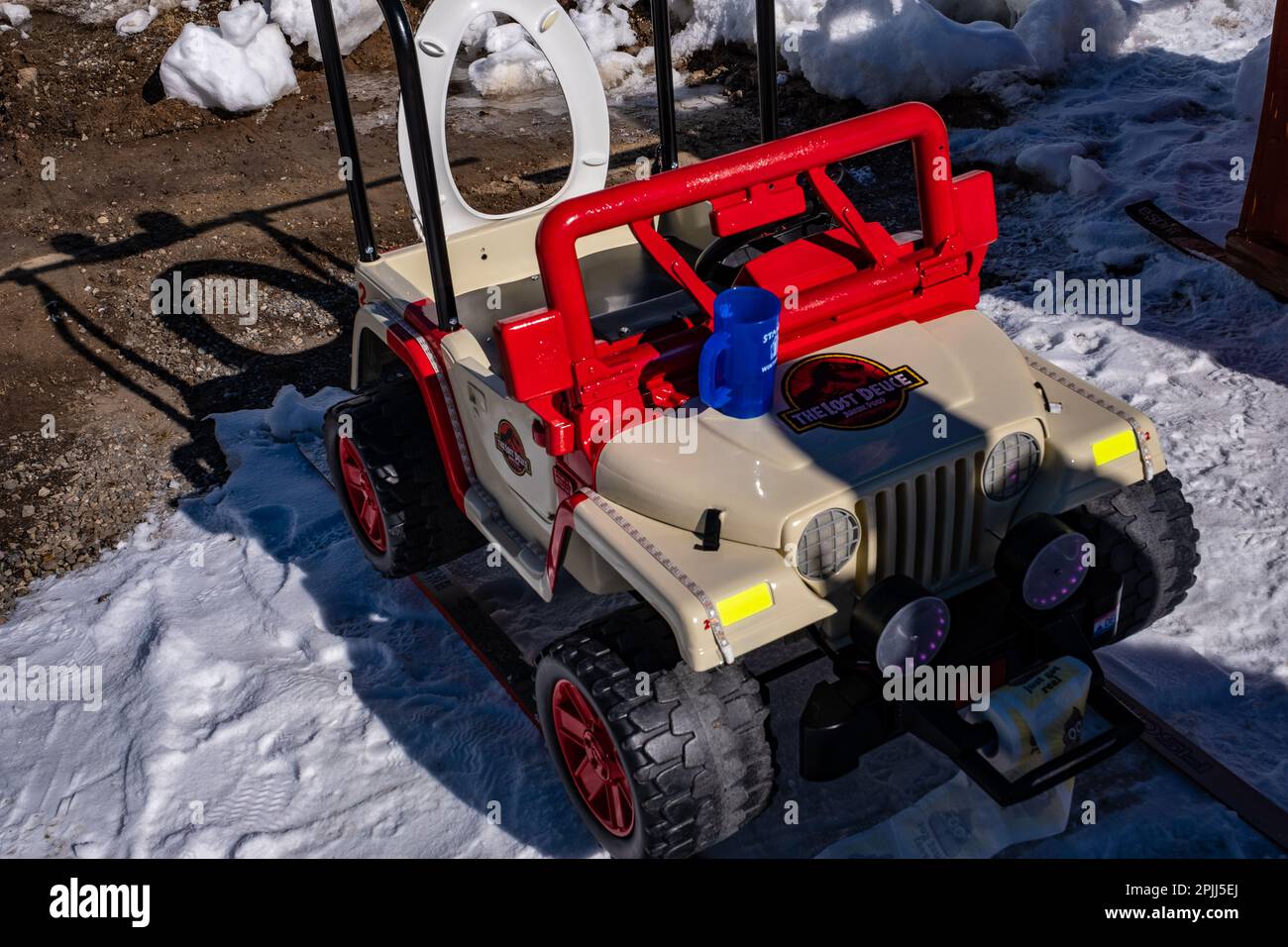 Winter celebration in Stanley, Idaho Stock Photo - Alamy