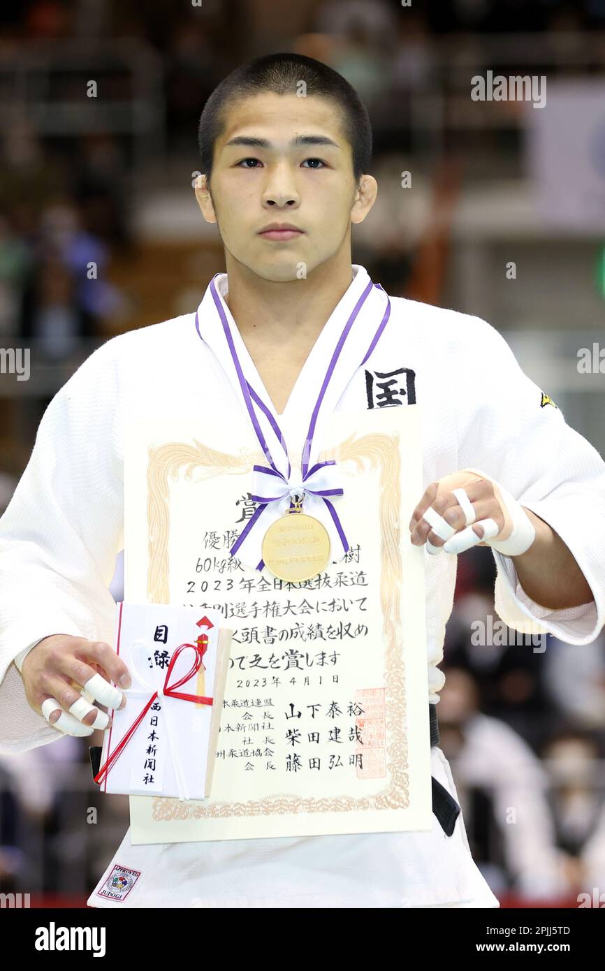 Fukuoka, Japan. 1st Apr, 2023. Taiki Nakamura Judo : All Japan Selected ...