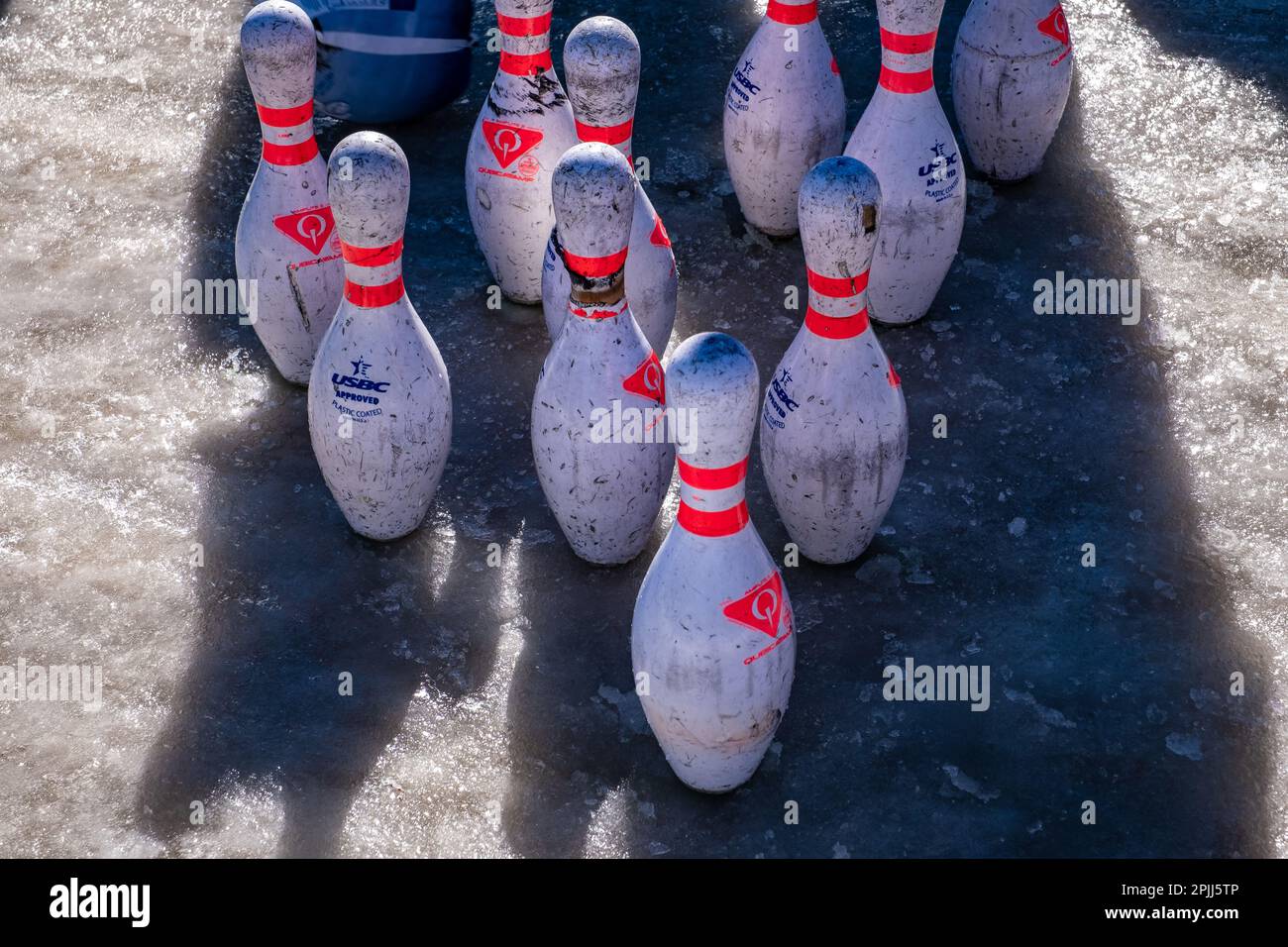 Winter celebration in Stanley, Idaho Stock Photo - Alamy