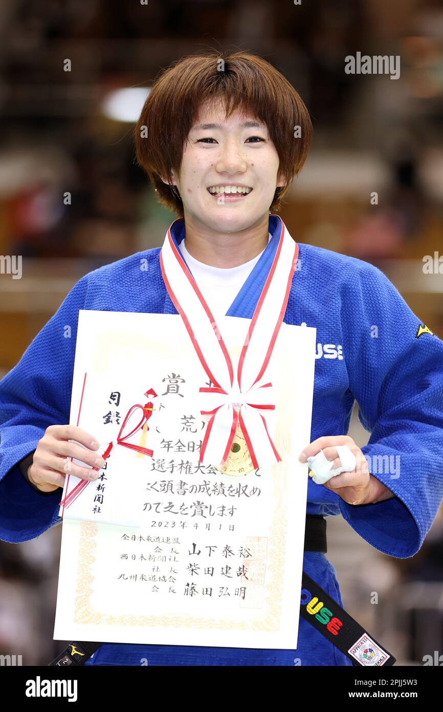 Fukuoka, Japan. 1st Apr, 2023. Tomoka Arakawa Judo : All Japan Selected ...