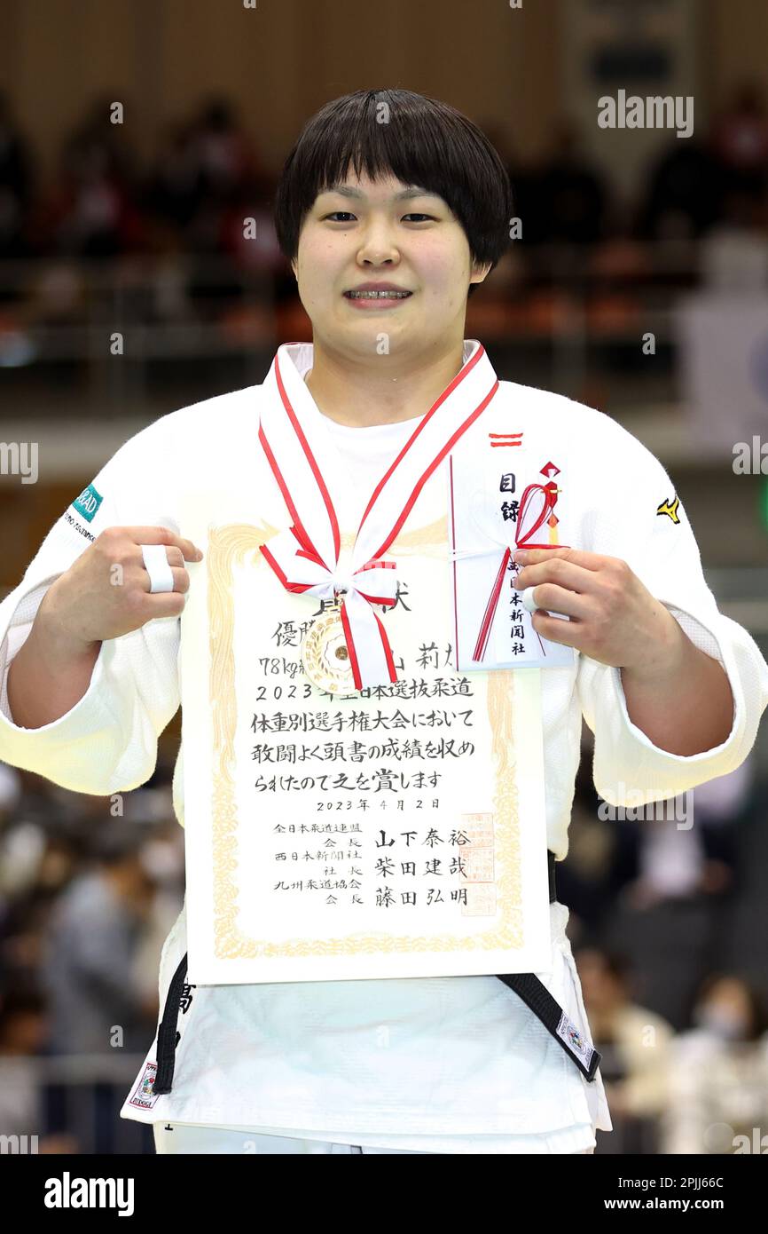 Fukuoka, Japan. 2nd Apr, 2023. Rika Takayama Judo : All Japan Selected ...