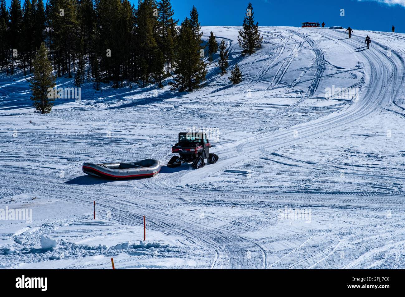 Winter celebration in Stanley, Idaho Stock Photo - Alamy