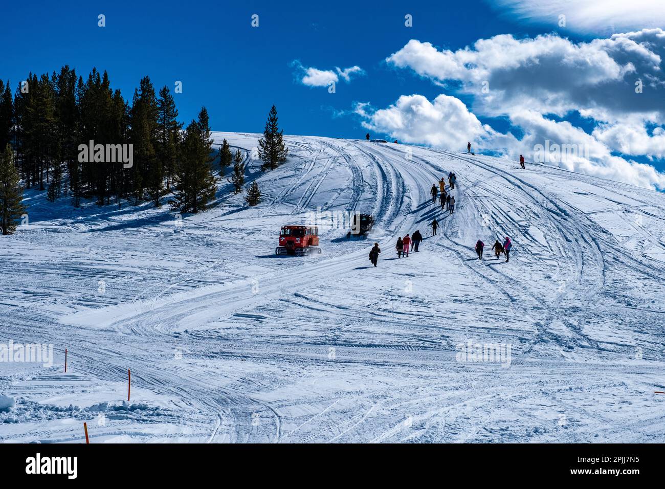 Winter celebration in Stanley, Idaho Stock Photo - Alamy
