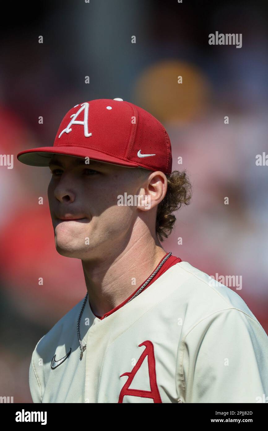 The Inning 2nd Apr 2023 Razorback Pitcher Cody Adcock 49 Makes His Way Back To The Dugout