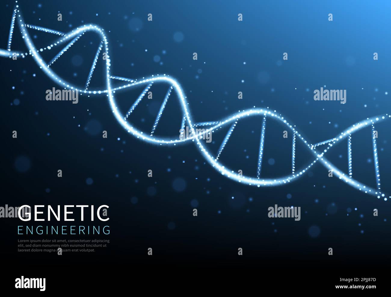 Neon glow dna hi-res stock photography and images - Alamy
