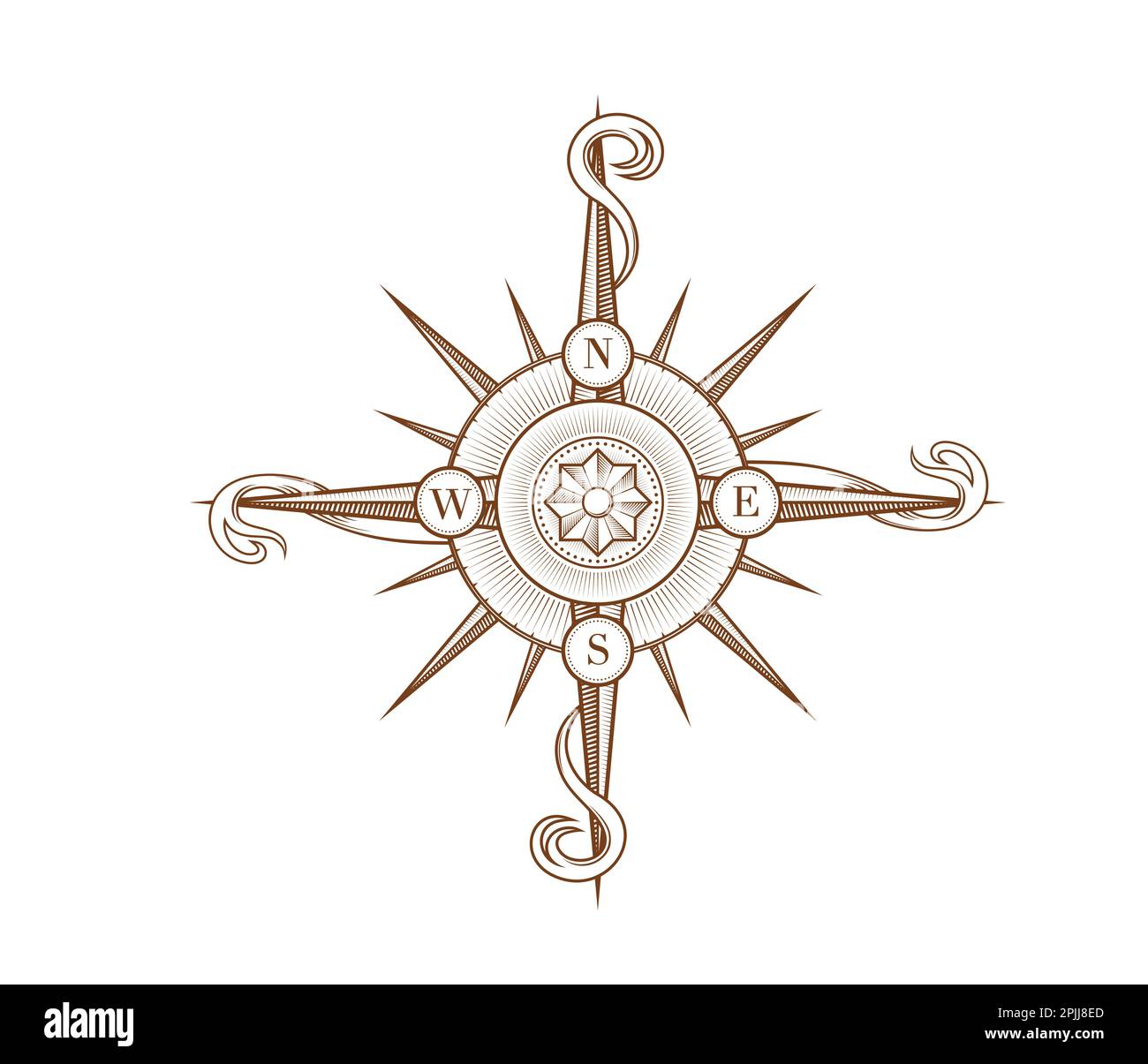 Medieval woodcut map Stock Vector Images - Alamy