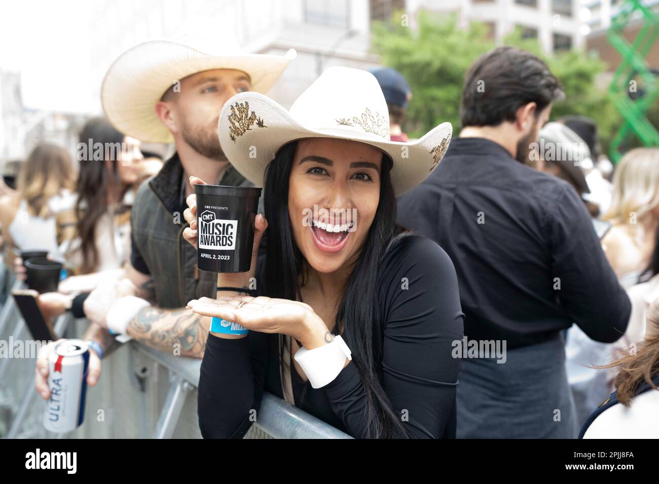 Austin, TX, USA. 29th Mar, 2023. Texas country music fans enjoy the ...