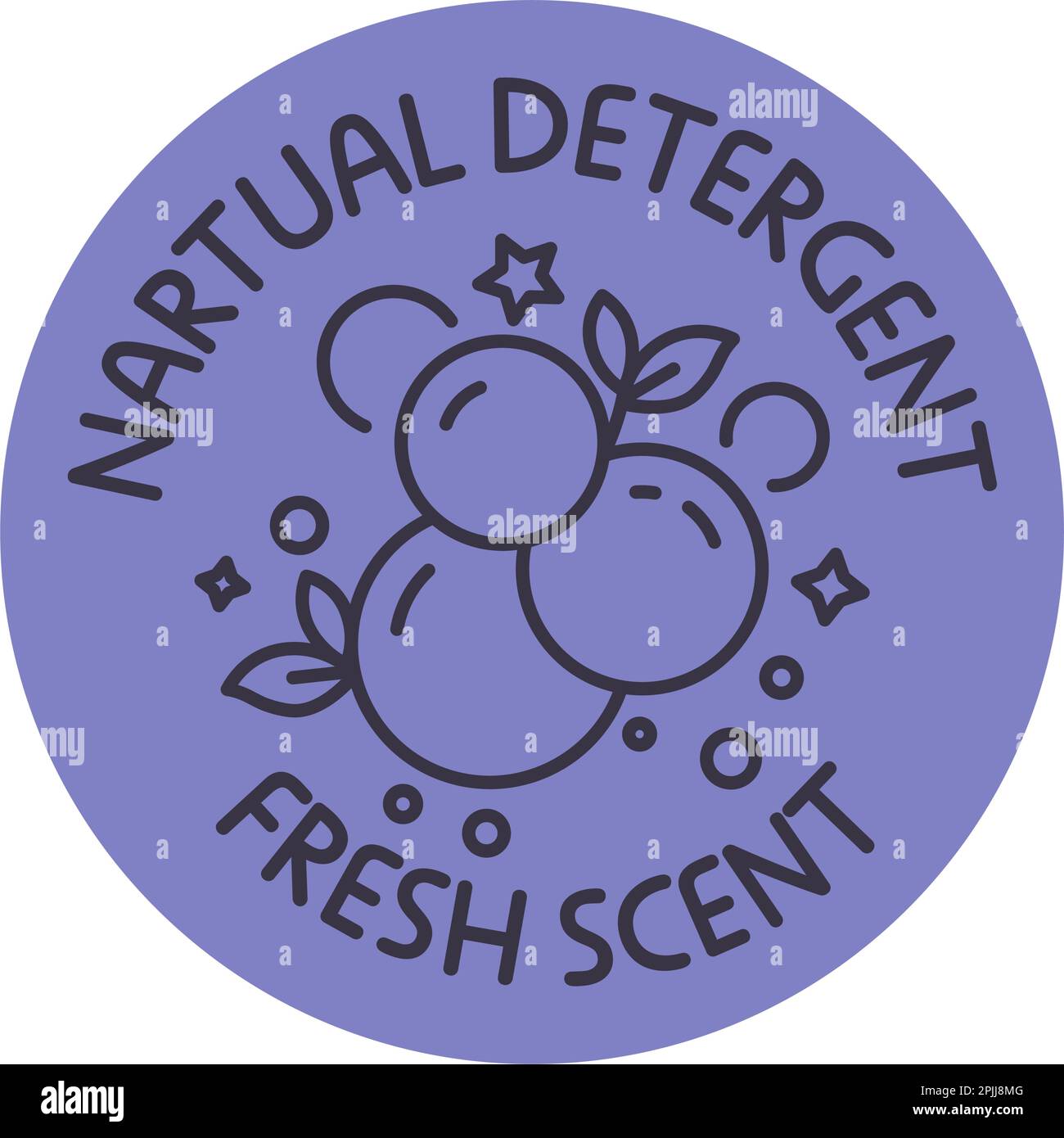 Natural detergent, fresh scent and easy cleaning Stock Vector Image ...