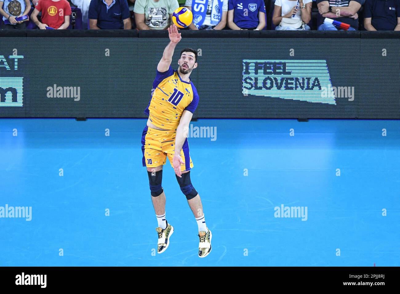Yurii Semeniuk (Ukraine). Volleyball World Championship 2022. Quarter ...