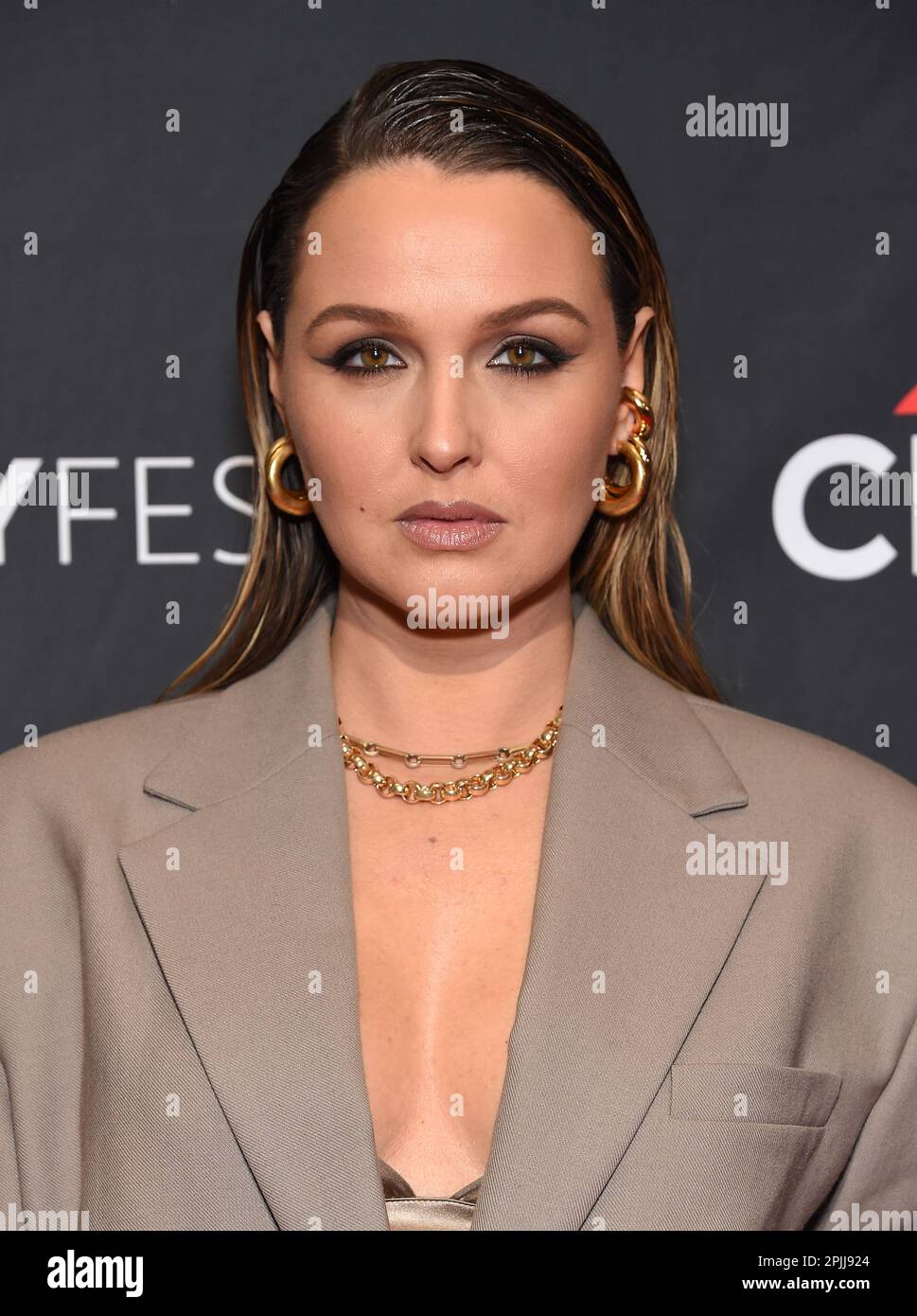 Camilla Luddington arriving to PaleyFest 2023: Grey’s Anatomy at Dolby ...