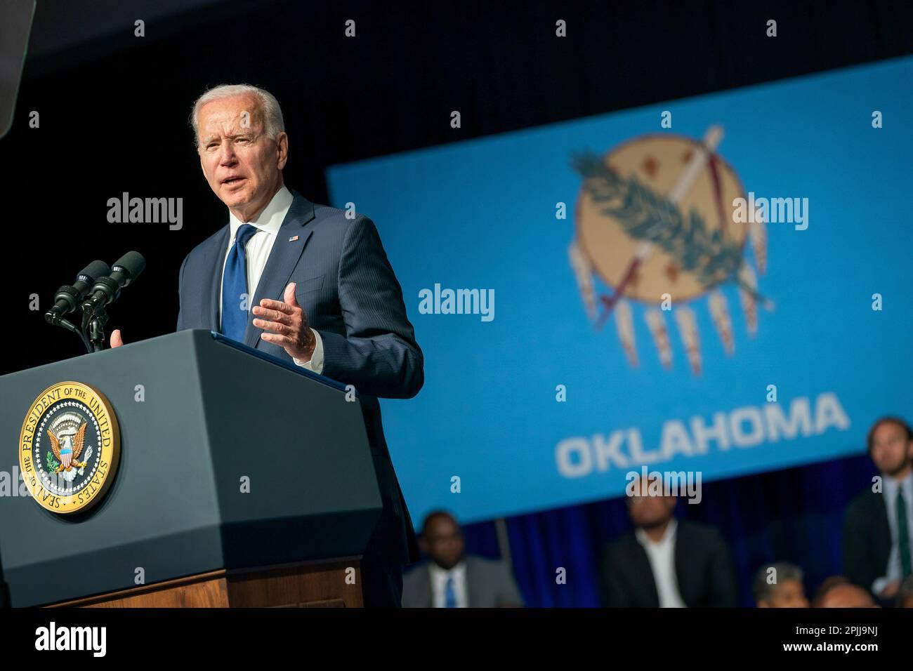 President Joe Biden delivers remarks on the 100th anniversary of the ...