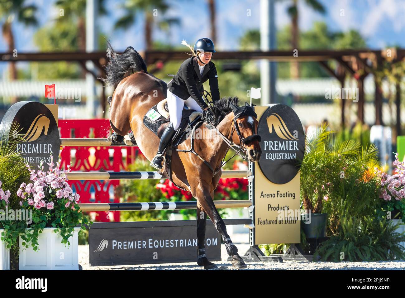 Jacqueline Steffens-Daly from Canada competes at a Major League Show ...