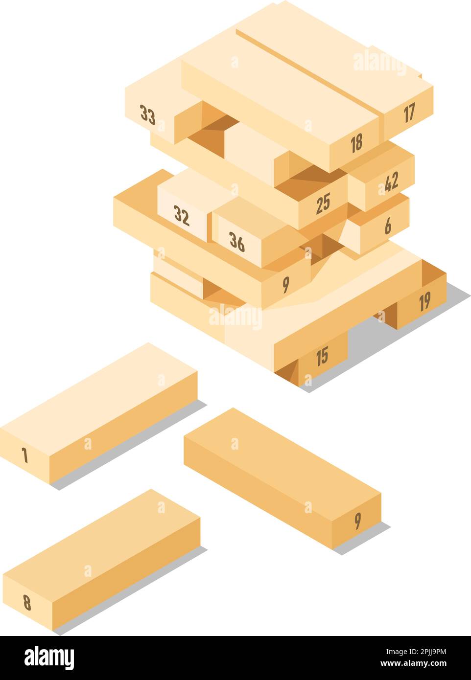 Activity to develop balance and coordination Cut Out Stock Images & Pictures - Alamy