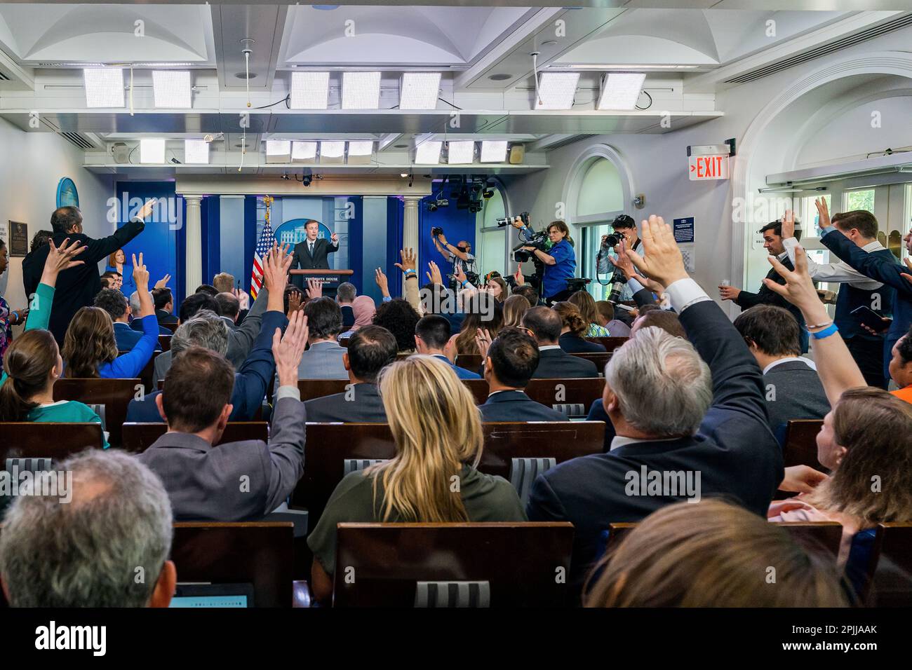 Jake Sullivan, National Security Advisor, joins Press Secretary Jen ...