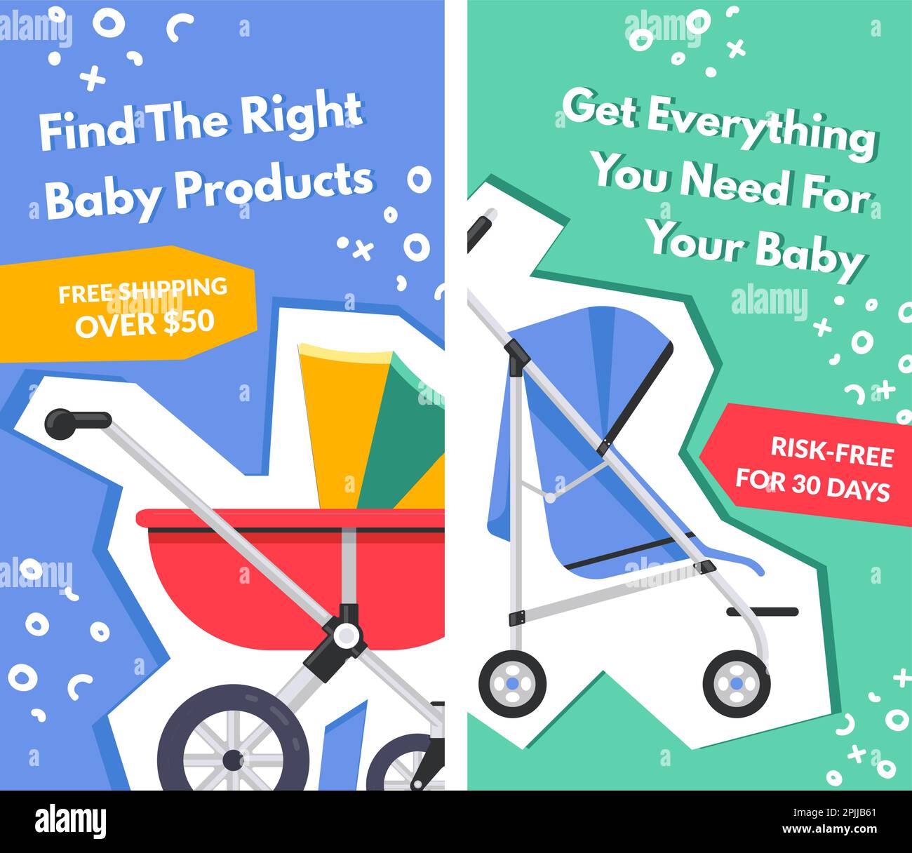 Showcase stroll Stock Vector Images - Alamy