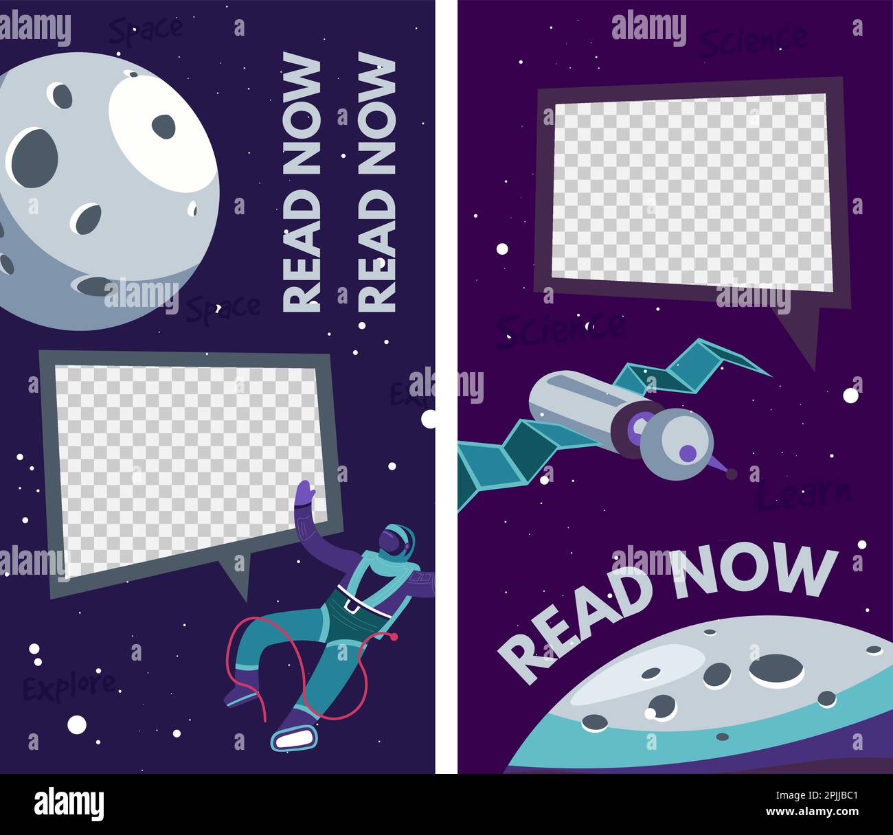 Empty ad frame Stock Vector Images - Alamy