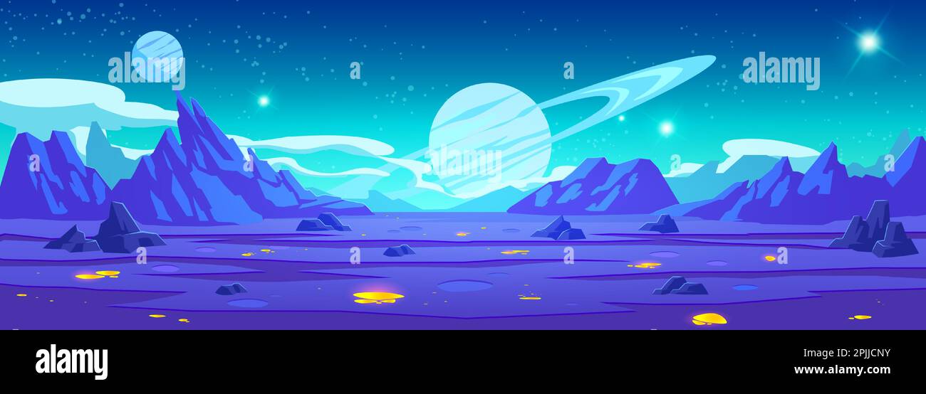 Alien Planet Background