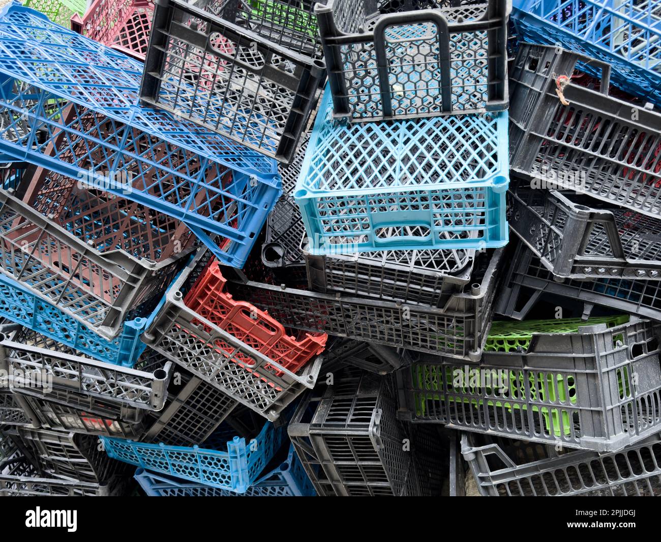 Waste plastic heap trash. Garbage plastic container background texture ...