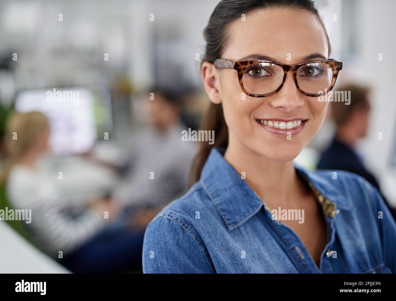 The kind of manager you can look up to. Cropped portrait of a confident ...