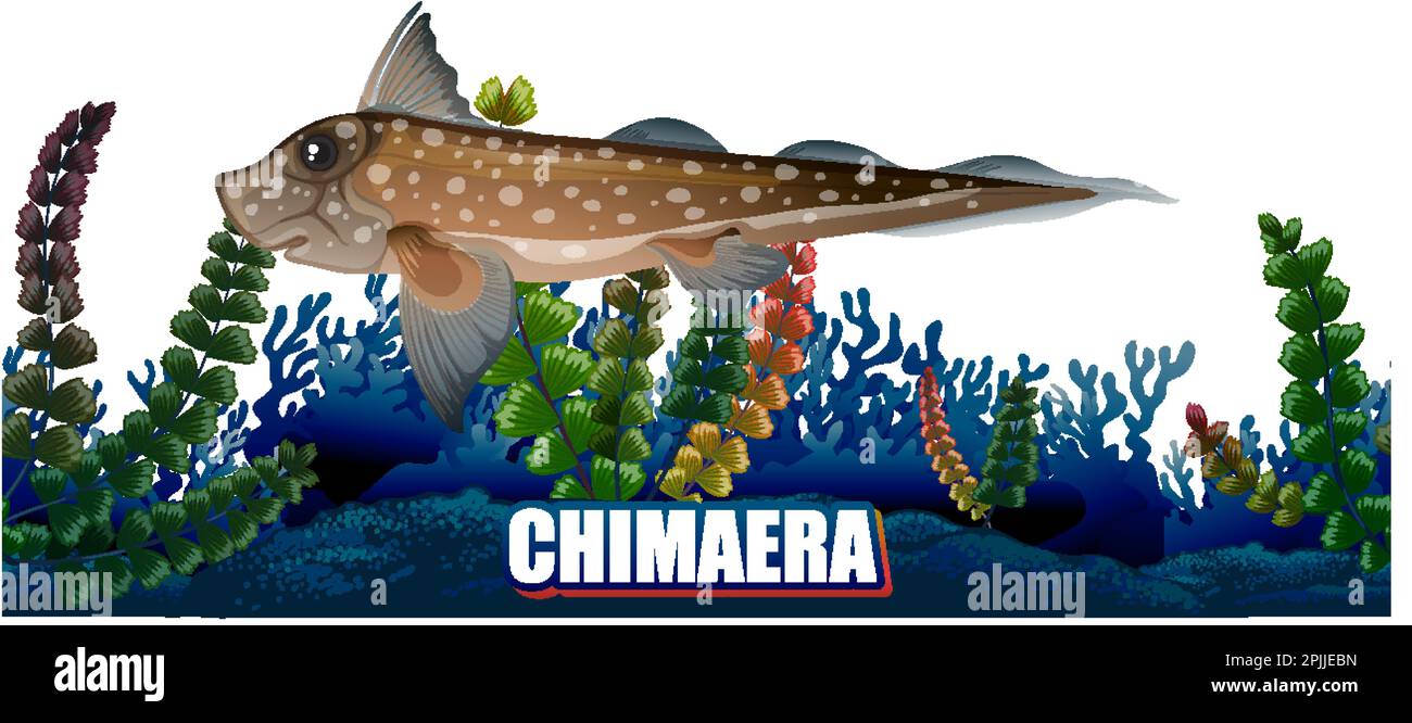 Chimaera fish Stock Vector Images - Alamy
