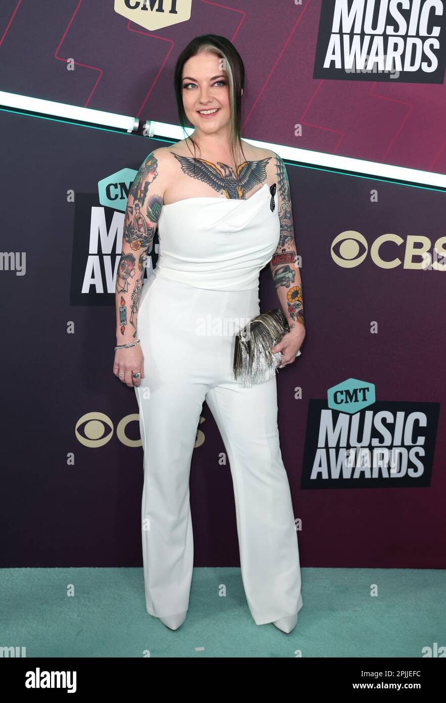 Ashley McBryde arriving at the 2023 CMT Music Awards held at the Moody ...