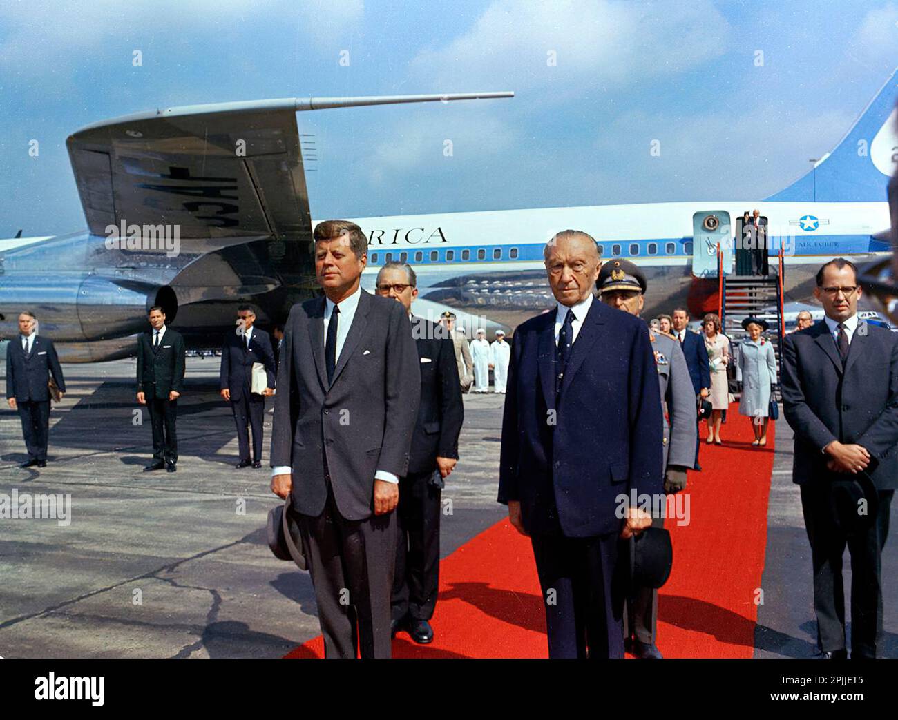 ST-C230-6-63 23 June 1963 Trip to Europe: Germany, Bonn: Arrival ...