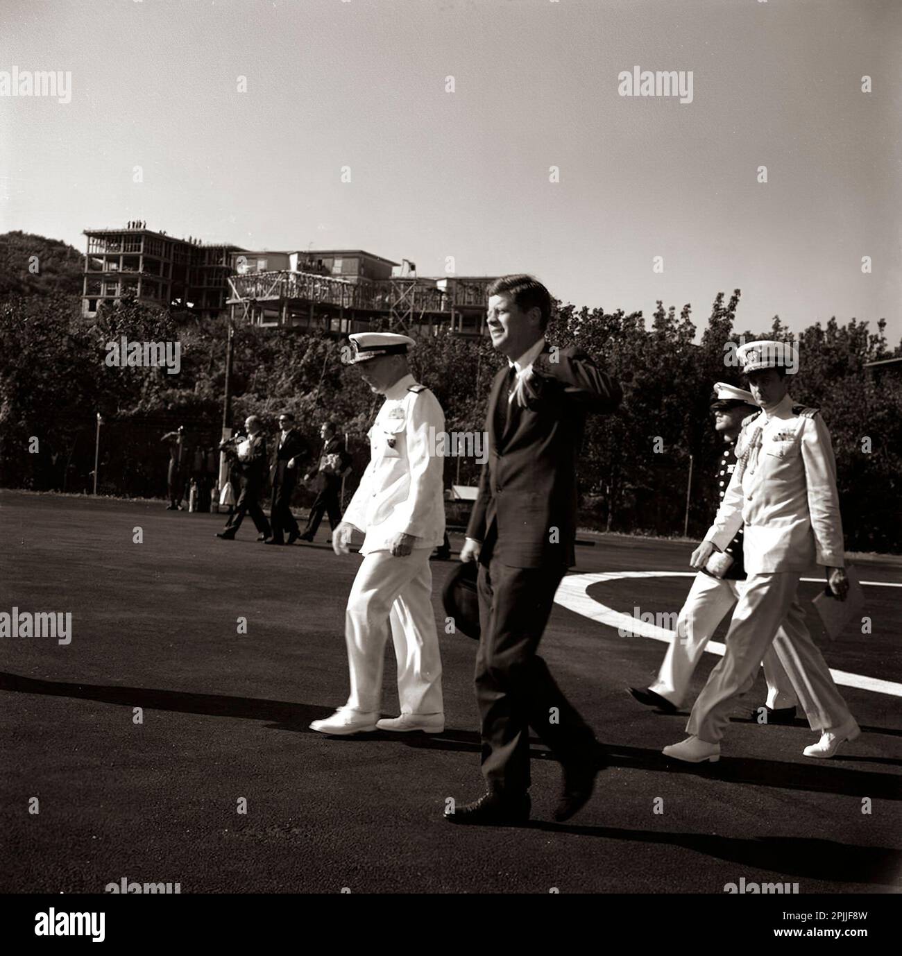 KN-C29275 2 July 1963 Trip to Europe: Italy, Naples: President Kennedy ...