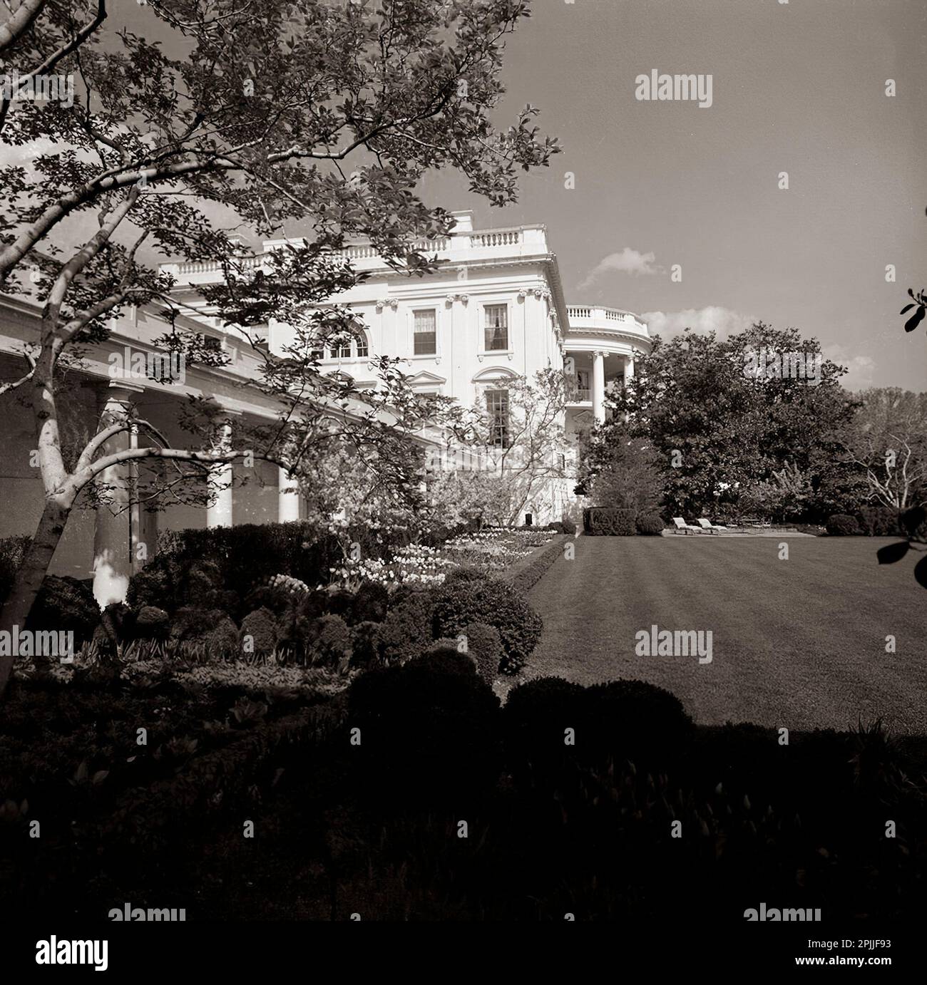 KN-C27976 18 April 1963 Rose Garden, views. Please credit "Robert ...