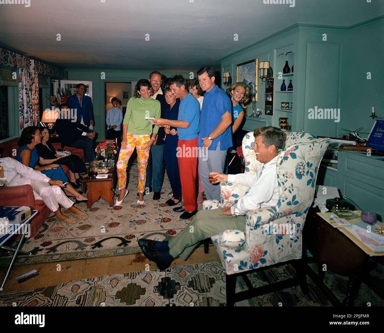 ST-C289-26-63 7 September 1963 Birthday party at Hyannis Port for ...