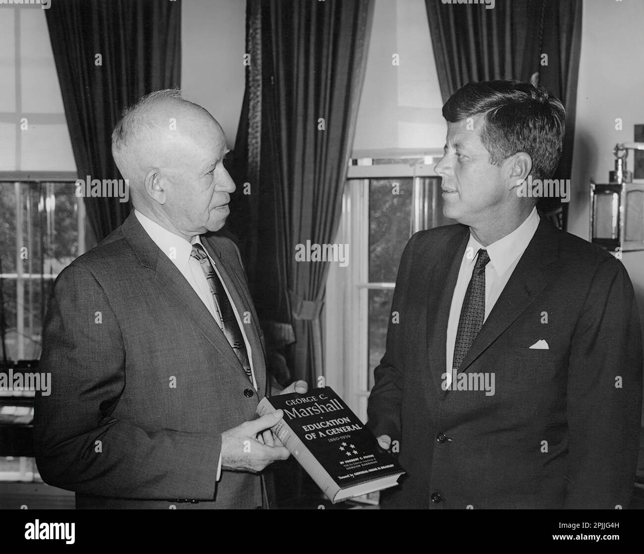 AR8192-A 18 October 1963 Visit of Gen. Omar Bradley, US Army, 11:55AM ...