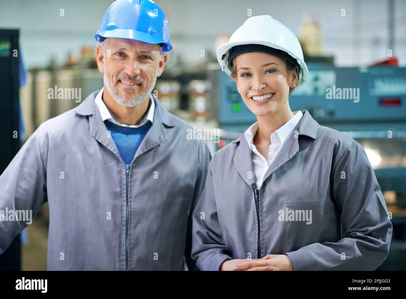 Your product is in experienced hands. Portrait of a people working ...