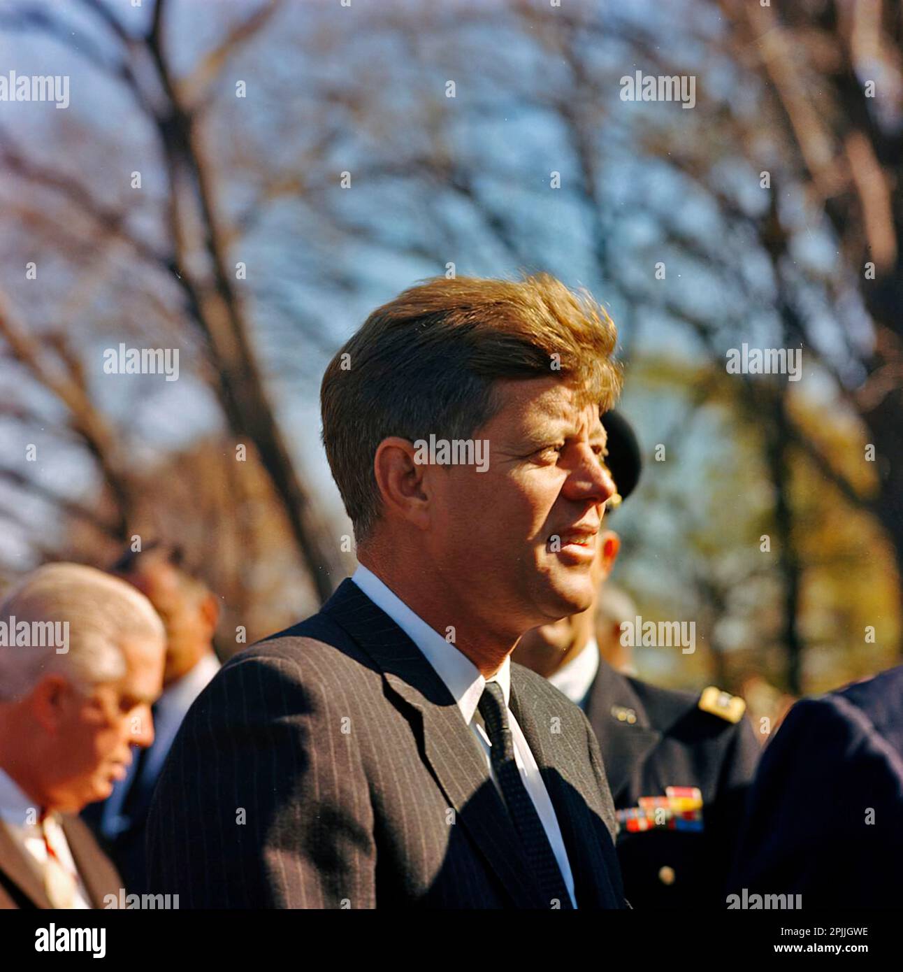 ST-C389-7-63 11 November 1963 Veterans Day Ceremonies at Arlington ...