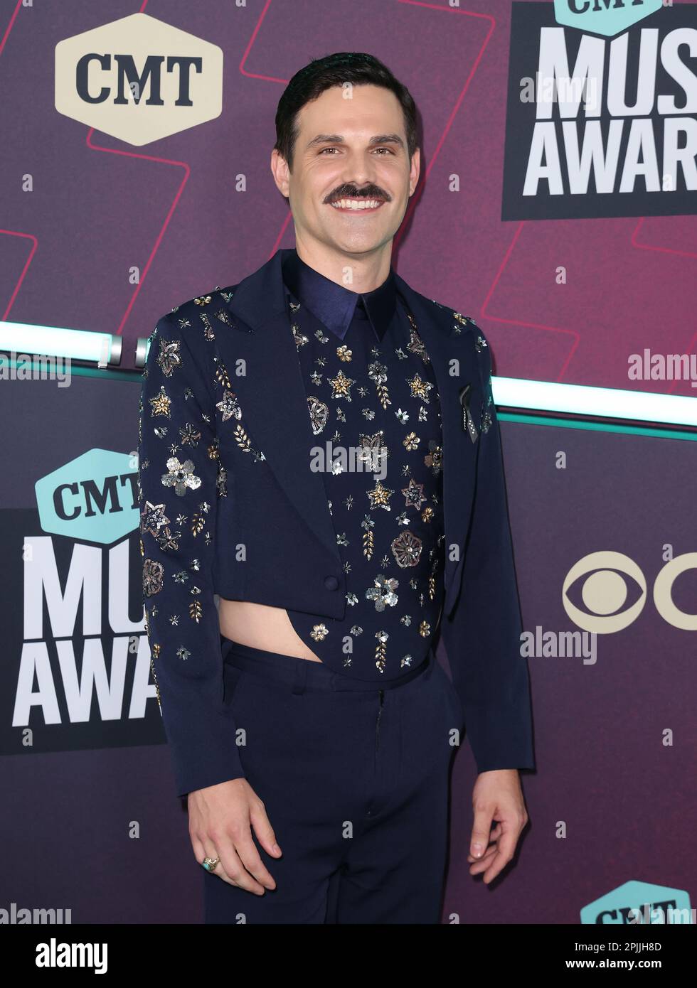Cody Belew arriving at the 2023 CMT Music Awards held at the Moody ...