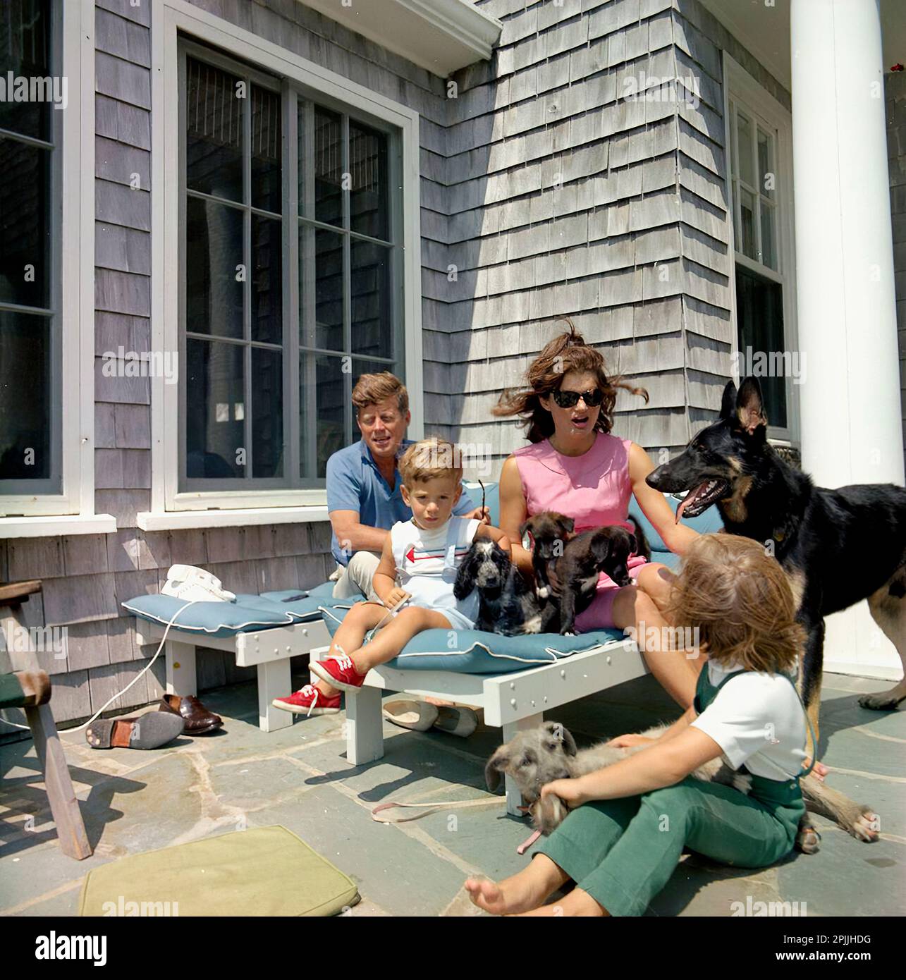ST-C267-6-63 14 August 1963 President John F. Kennedy, First Lady ...