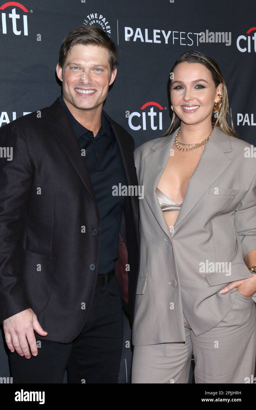 LOS ANGELES - APR 2: Chris Carmack, Camilla Luddington at the 2023 ...