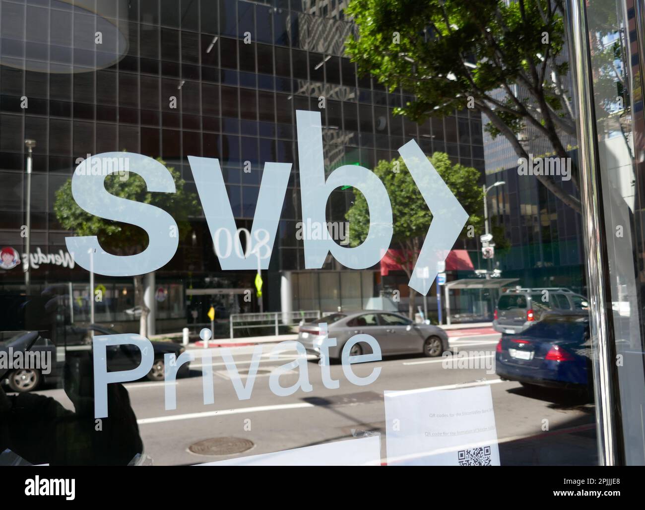 Los Angeles, California, USA 1st April 2023 SVB Silicon Valley Bank ...
