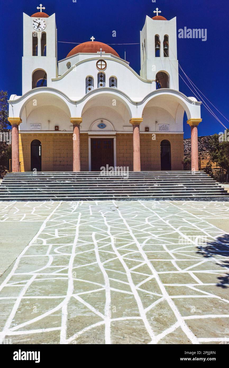 Classic old beautiful Greek church Stock Photo - Alamy
