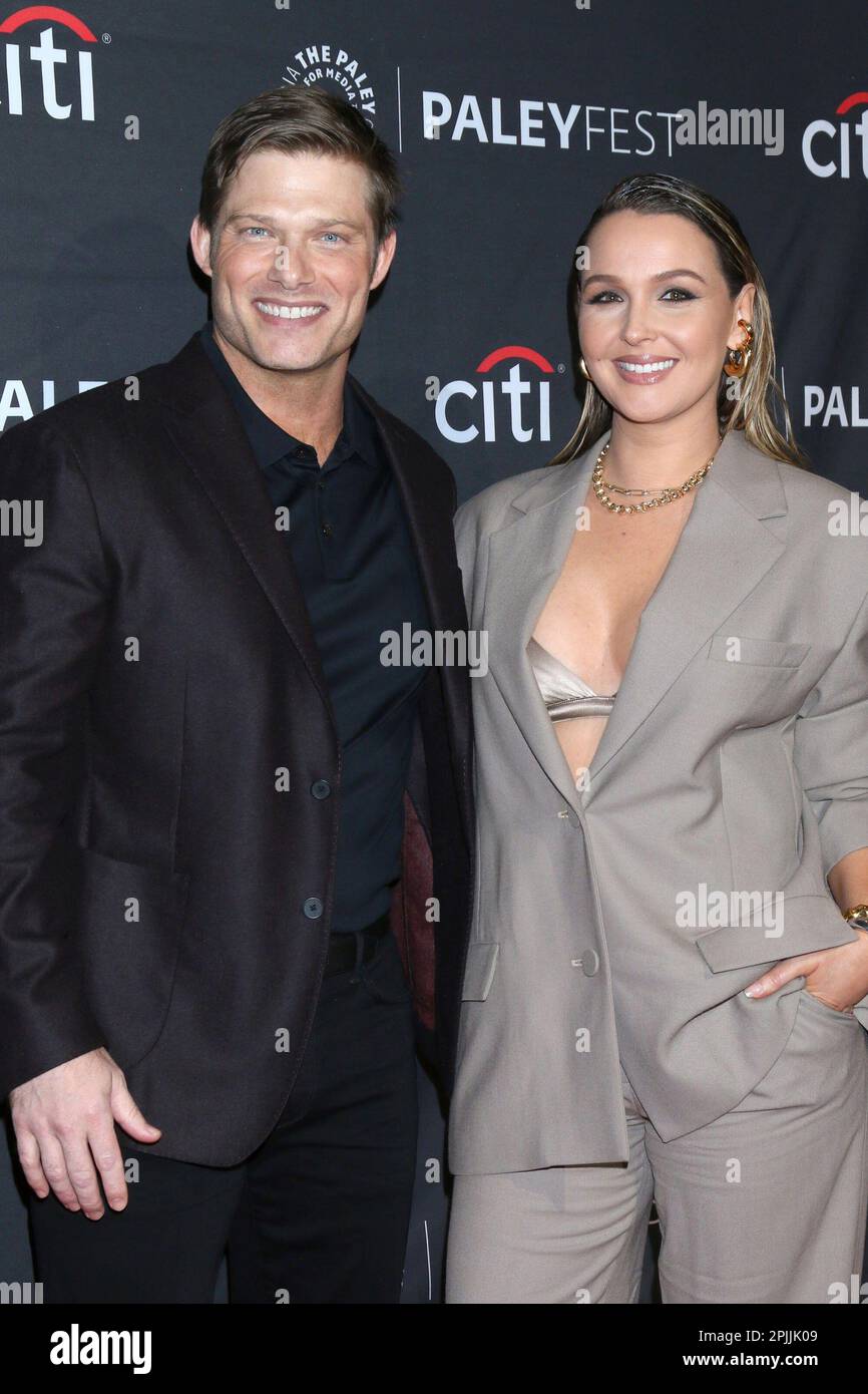 Los Angeles, CA. 1st Apr, 2023. Chris Carmack, Camilla Luddington at ...