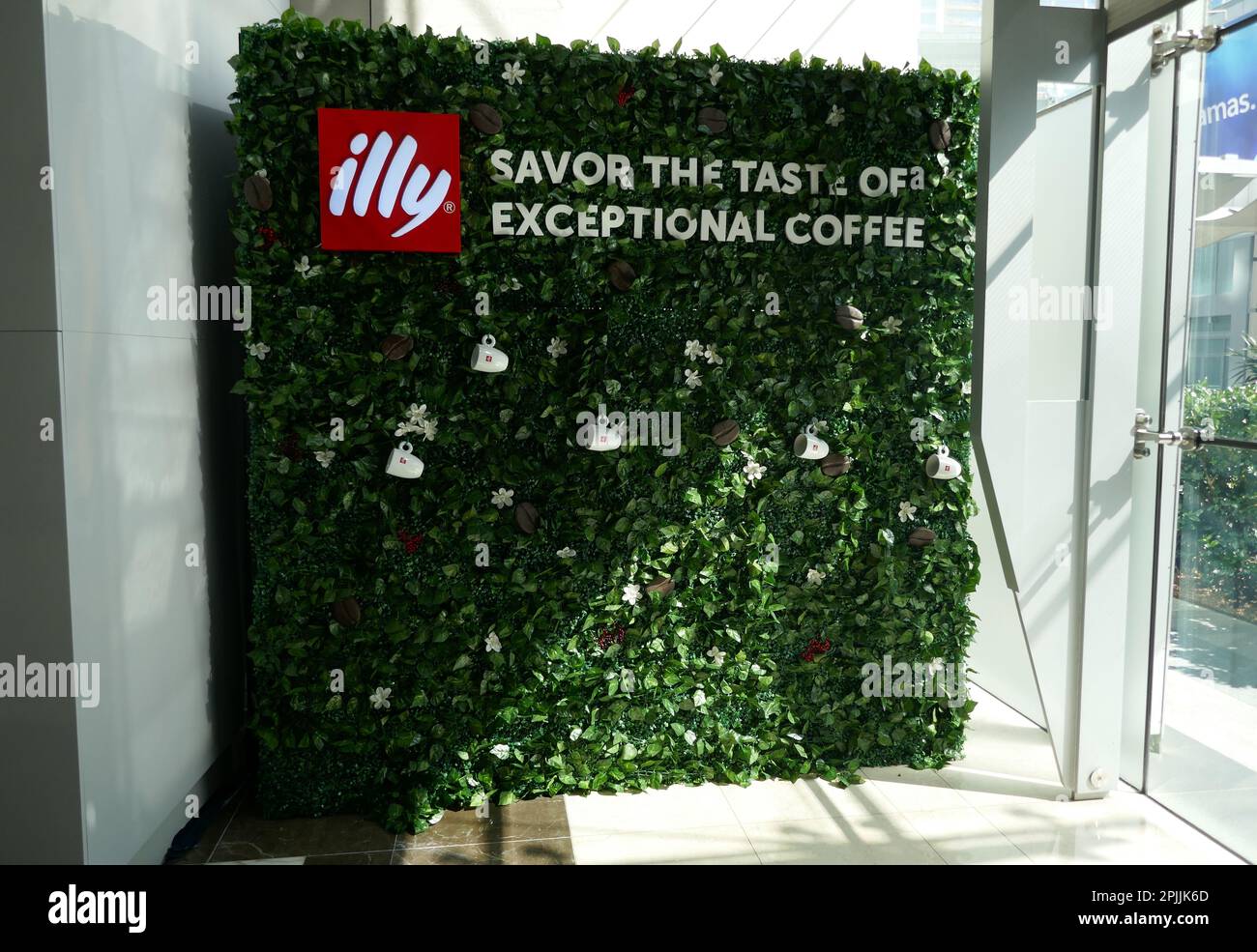 Los Angeles, California, USA 1st April 2023 A general view of atmosphere of Illy Coffee Backdrop ...